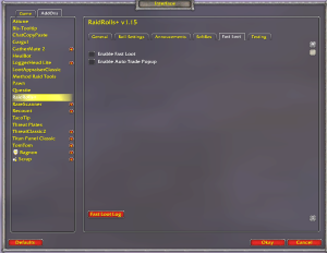 Options – Raid Rolls